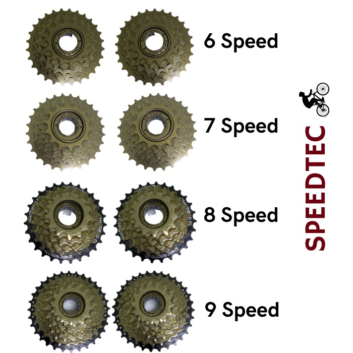 Bike Sprocket Thread Type (Available in 6, 7, 8, 9 Speed) | Shopee ...