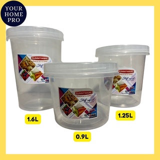 Sunnyware Kliptop Plastic Food Container Canister Milktea Powder Food ...