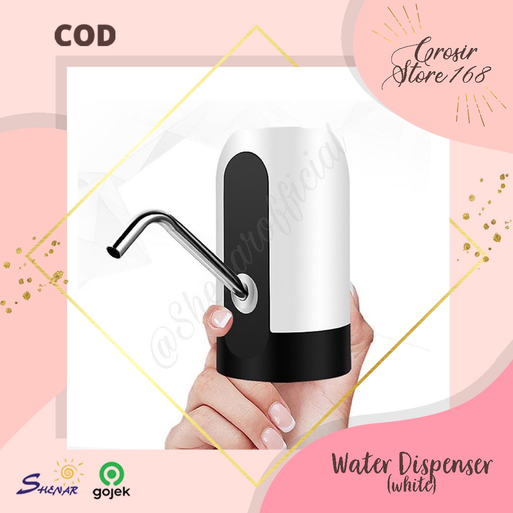 Shenar WATER DISPANSER / Electric Gallon WATER Pump / RECHARGE Gallon ...