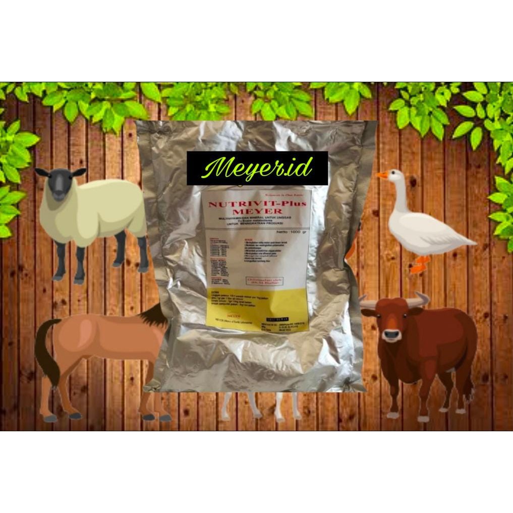 Nutrivit Plus Meyer 1KG - Multivitamins and minerals (poultry growth ...