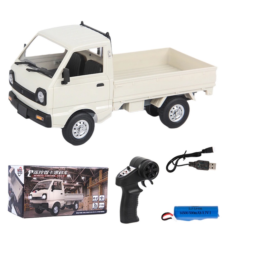 D12 Mini 1/16 2WD RC Car Simulation Drift Climbing Truck LED Light On ...