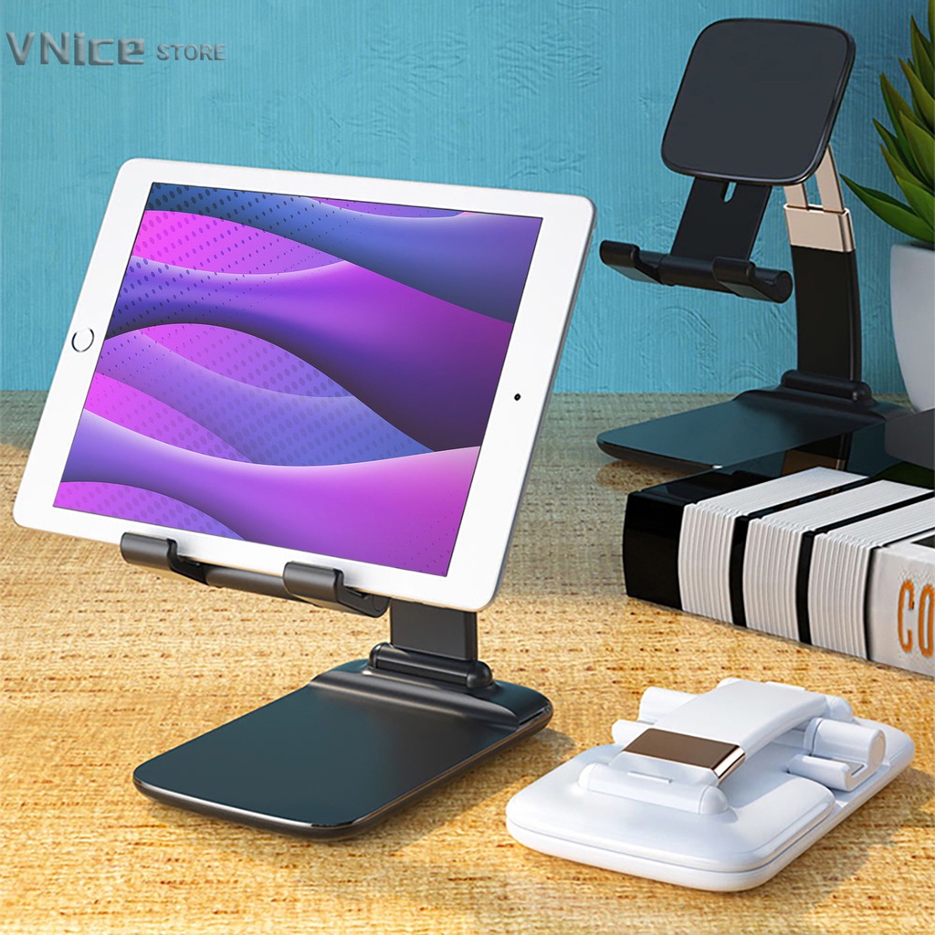 Folding Lift Stand Phone Holder Portable metal Mobile Phone Holder ...