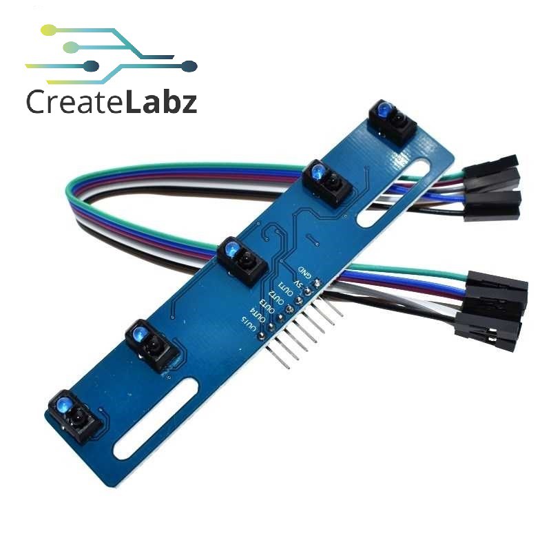 Infrared 5-channel Line Tracking/Line Follower Module | Shopee Philippines