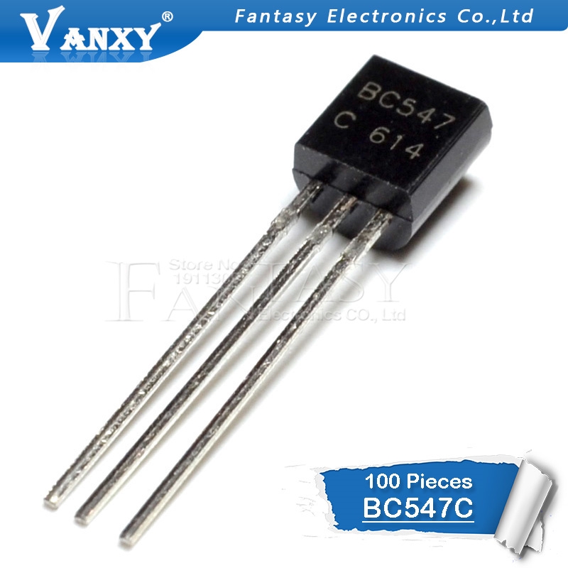 100PCS BC547C TO-92 BC547 TO92 547C new triode transistor | Shopee Philippines