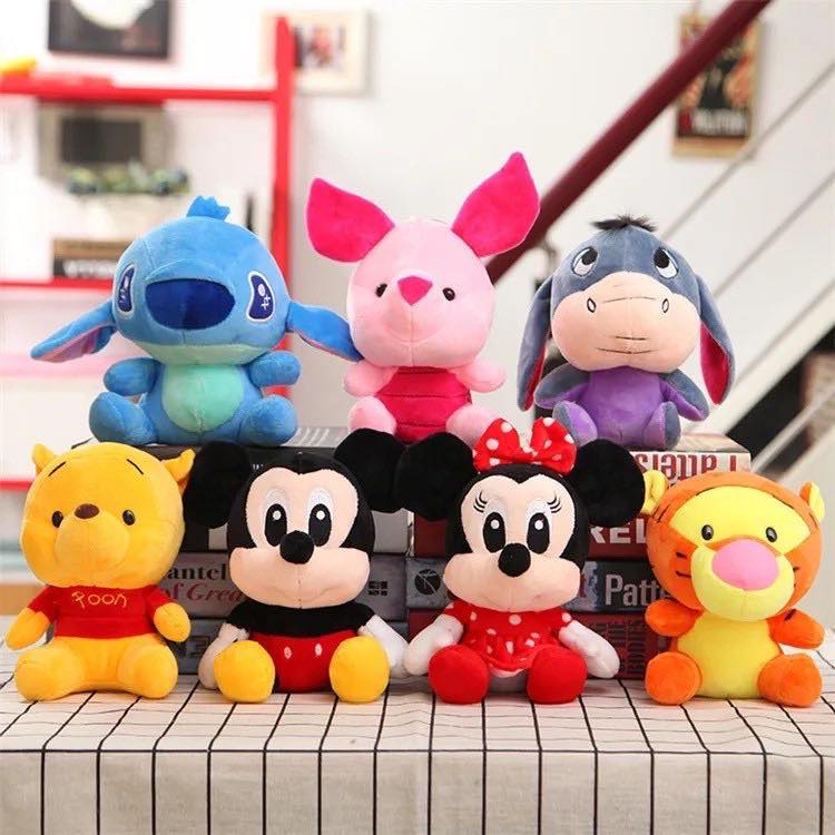 K2-shop Cartoon characters stuffed toy 16CM | Shopee Philippines