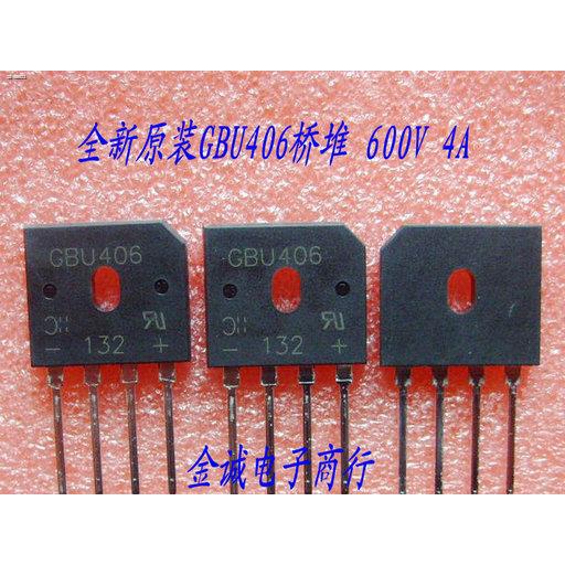 New GBU406 rectifier bridge stack KBP406 bridge stack 600V 4A rectifier ...