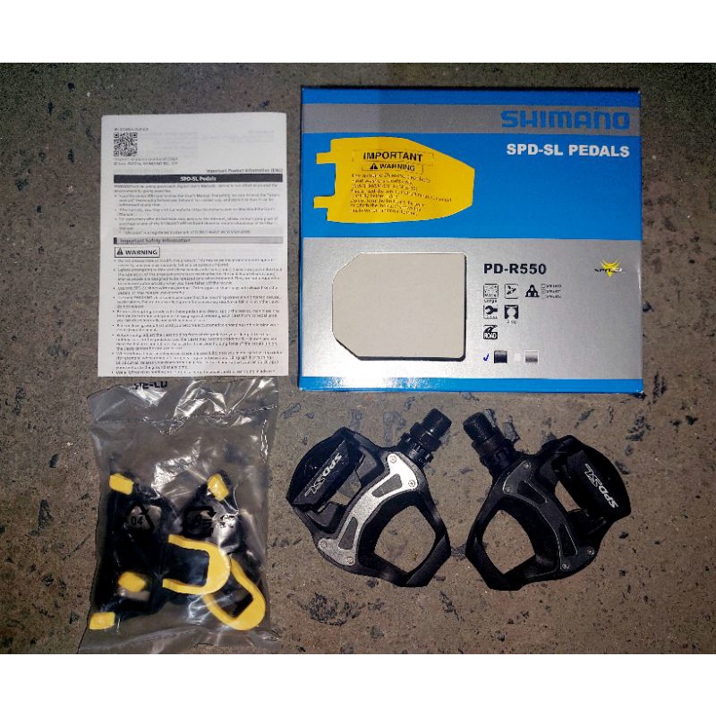 Shimano PD ME700 PD RS500 PD R550 cleats pedal | Shopee Philippines