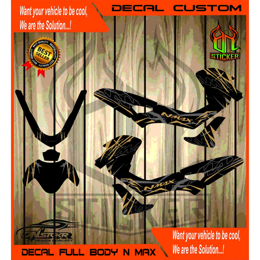 Full Body Decal N max Graphics | Shopee Philippines