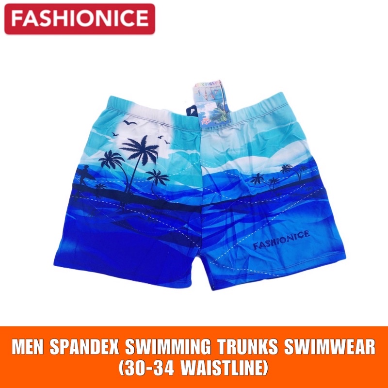 Fashionice Men's Swimming Trunks Swimwear | Shopee Philippines