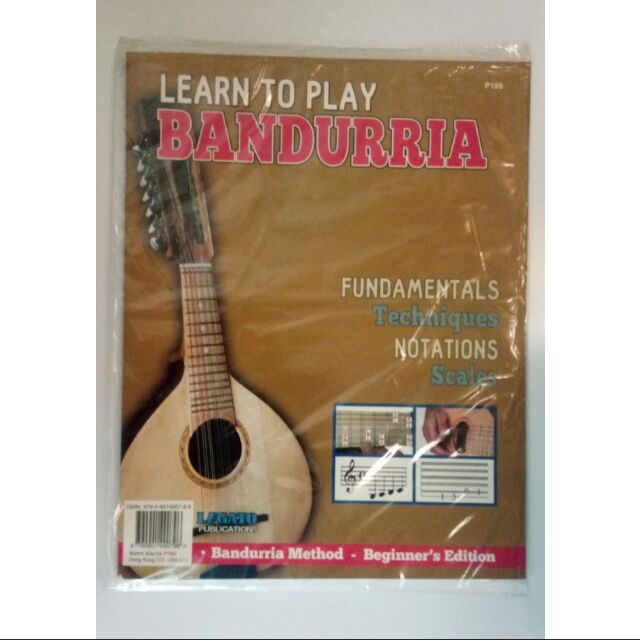 Banduria Fundamentals Techniques Notations Scales | Shopee Philippines