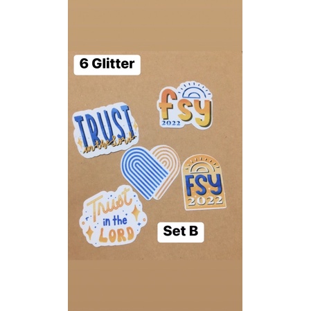 LDS merch: FSY 2022 Vinyl Sticker Pack Tumbler Stickers Waterproof ...