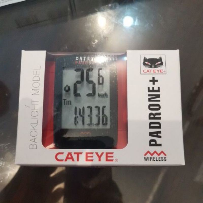 Cateye Speedometer Padrone+, Velo+, Padrone and Velo with backlight ...
