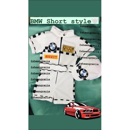 BMW/MCQUEEN WHITE RACING COSTUME FOR BABIES/KIDS | Shopee Philippines