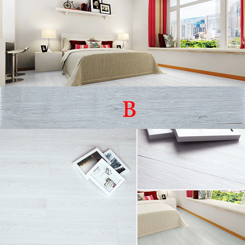 PVC Floor Sticker 91x15cm Waterproof Self Adhesive Vinyl Mat Table ...