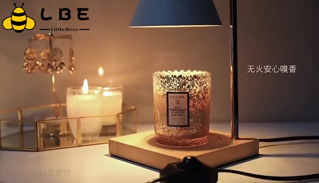 【COD】 LED Candle Warmer Lamp Light Electric Dimmable Wax Melting heater ...
