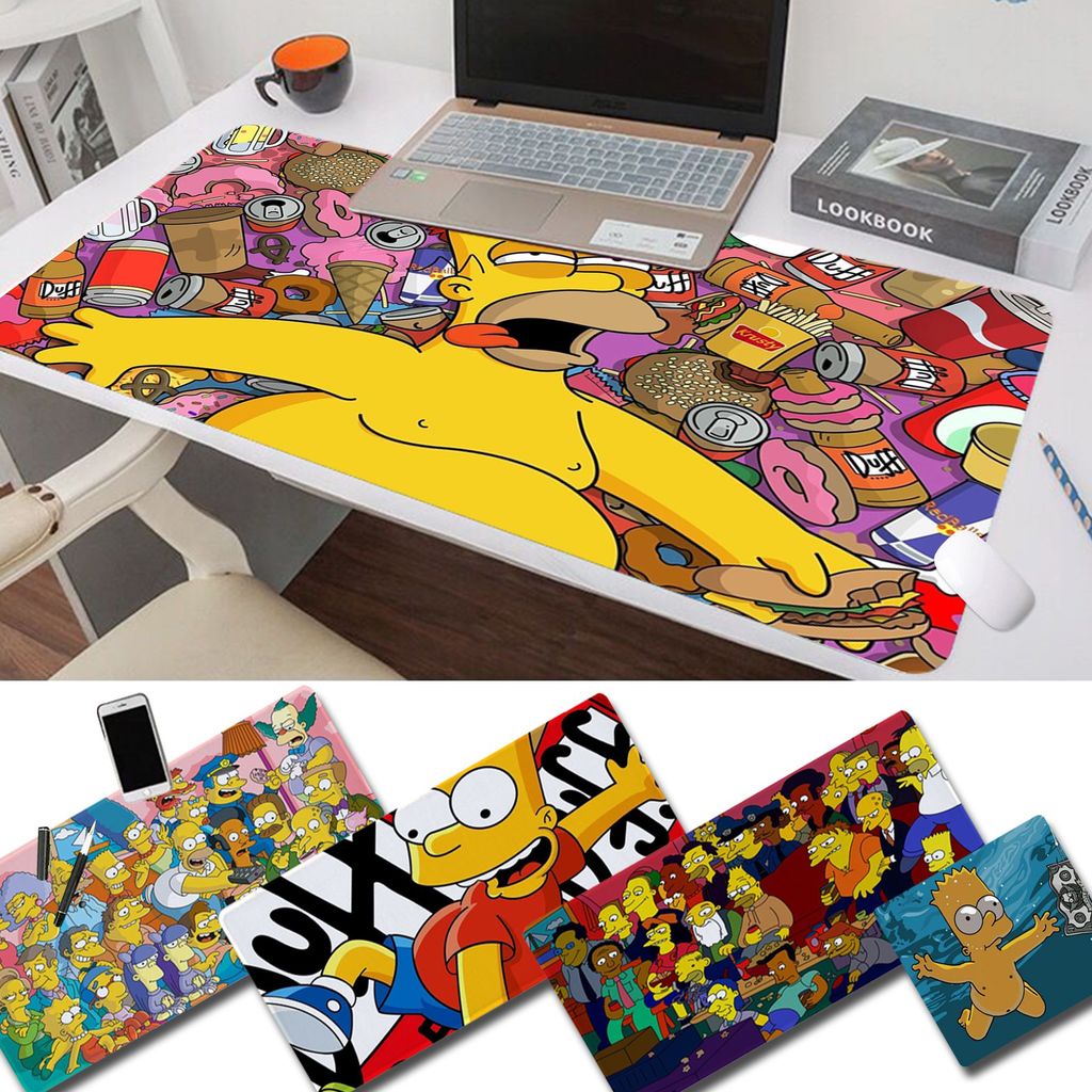 Disney The Simpsons Lisa Simpson Office Mice Gamer Soft Mouse Pad Size ...