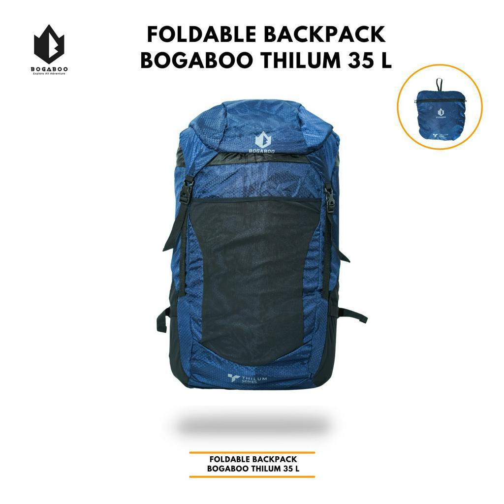 Foldable BACKPACK BOGABOO 35 LITER THILUM - WATERPROOF Bag - SUMMIT Bag - Folding CARRIER Bag ...