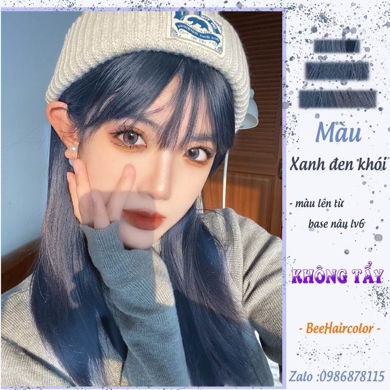 Smoke BLUE HAIR DYE (brown base) | Shopee Philippines