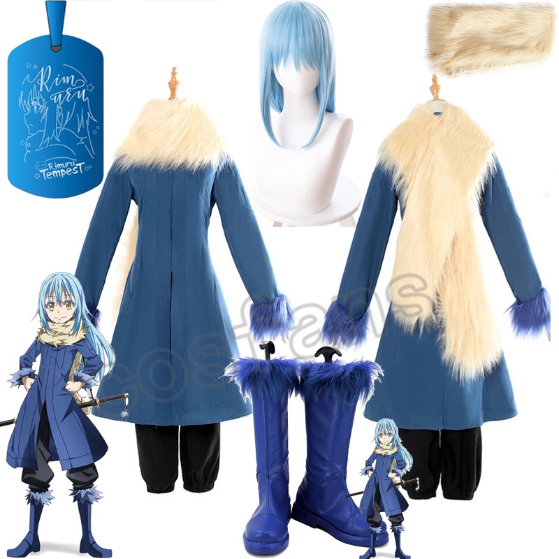 Rimuru Tempest Cosplay Costumes Tensei shitara Slime Datta Ken Anime ...