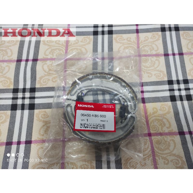Front Brake Shoe Tmx 155 Honda Genuine | Shopee Philippines