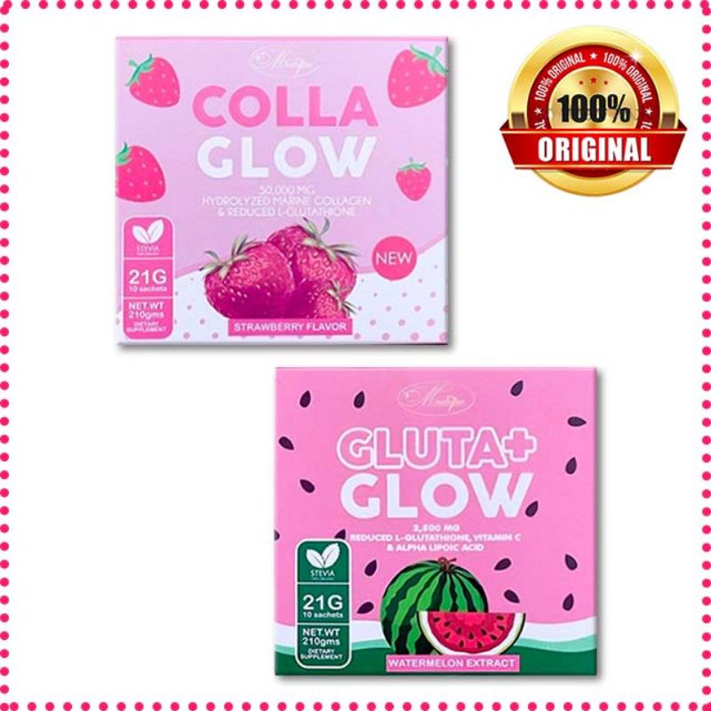 MISTIQUE Collagen Colla Glow / Gluta Glow / Coffee Glow (Per SACHET ...