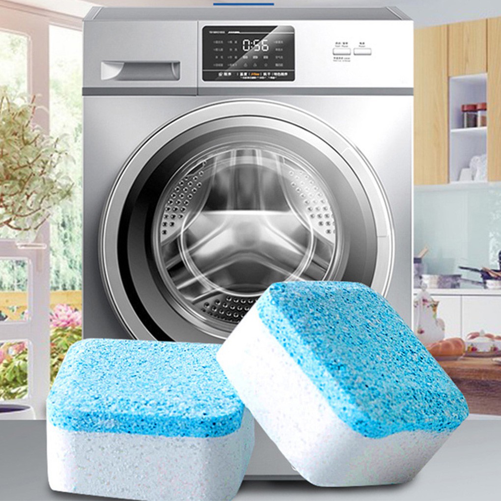 Solid Washing Machine Cleaner Effervescent Tablet Household Deep ...