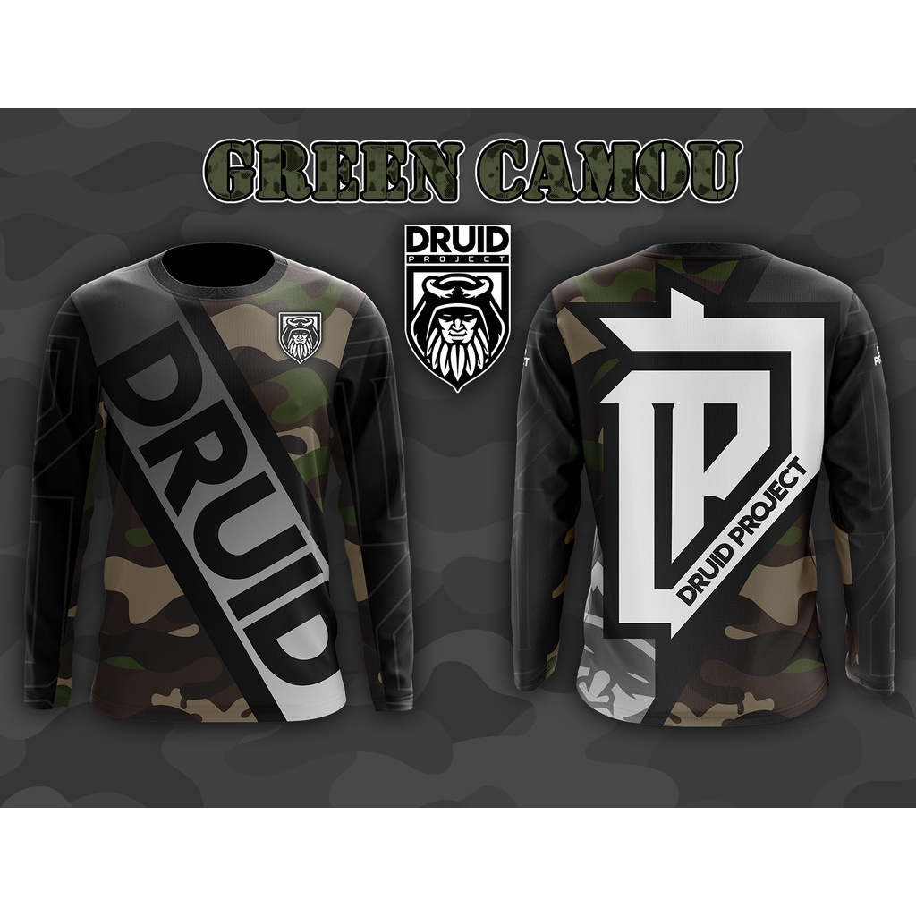 Green Camou - Druid Project | Shopee Philippines