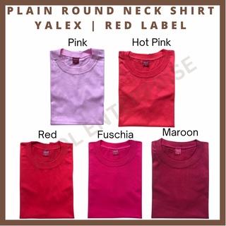 YALEX | KIDS | Plain Round Neck | Unisex | Pink, Fuschia, Red, Maroon ...