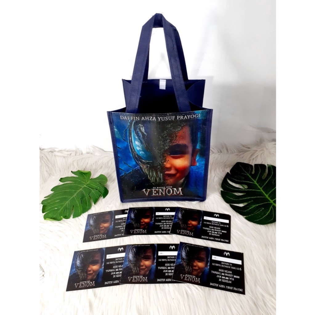 Venom Theme Plus Box Birthday Bag | Shopee Philippines