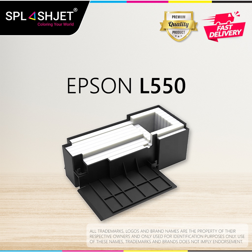 Waste Ink Tank / Maintenance Box / Sponge Pad for Epson L550 L551 L555 ...