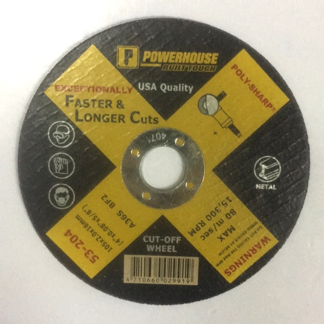 Powerhouse Cutting Disc 4” for Metal | Shopee Philippines