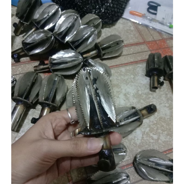 12mm Mini size Coconut grater blade Stainless fit in washing machine ...