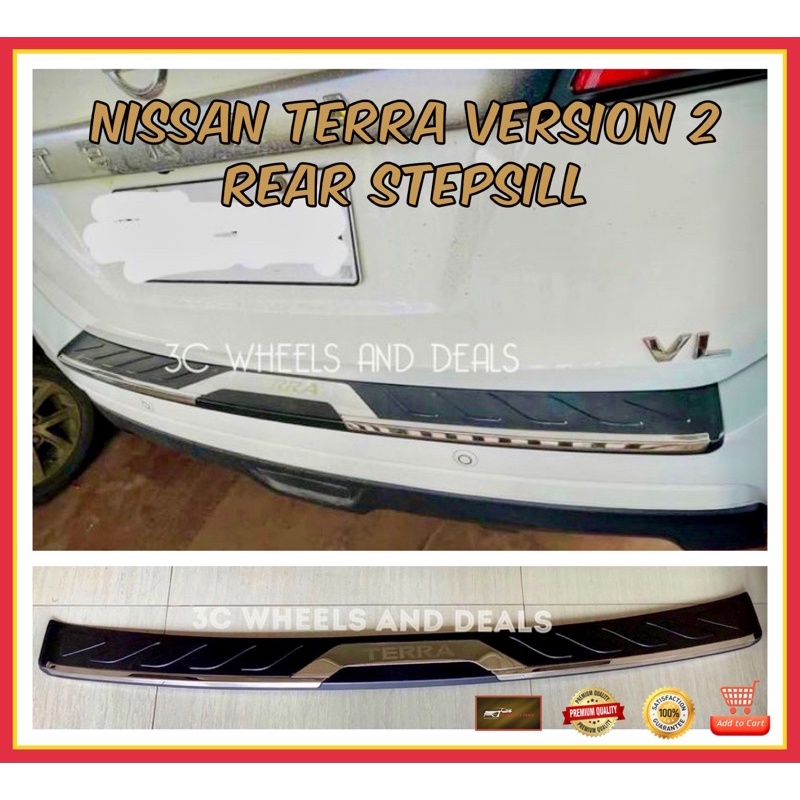 NISSAN TERRA 2018-2022 VERSION 2 REAR STEPSILL | Shopee Philippines