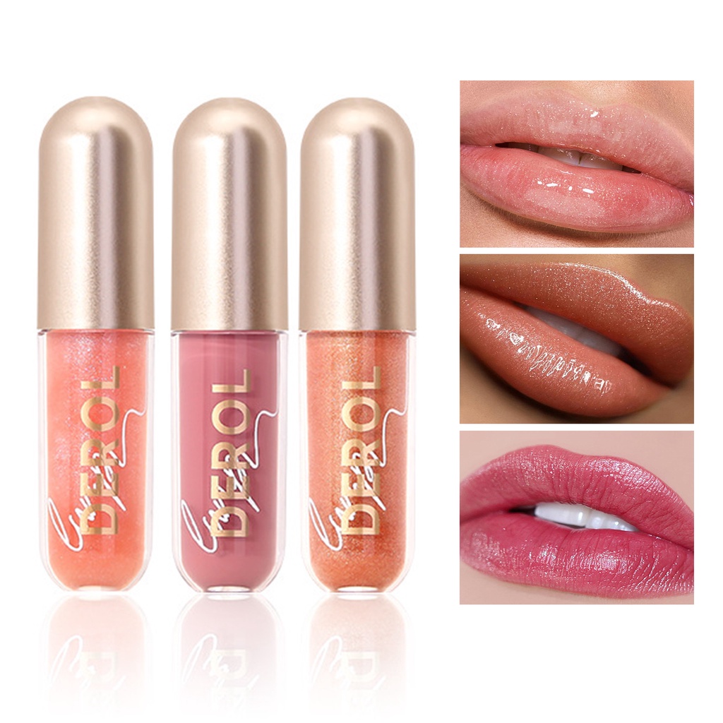 DEROL Long Lasting Ginger Mint Lip Plumper Liquid Lipstick Moisturizing ...