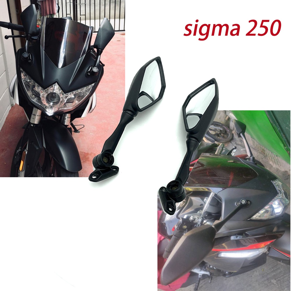 REALZIONMOTOR For Rusi Sigma250 Sigma 250 Side Mirror Plug Play ...