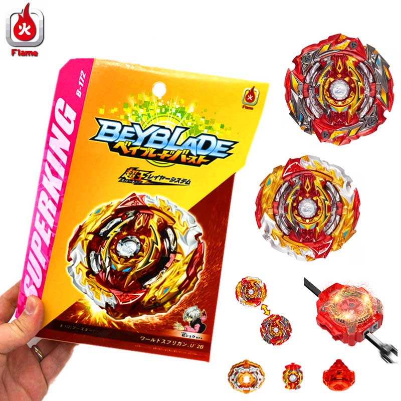 (Rubber Driver) Laike Beyblade Flame B172 World Spriggan Beyblade Burst ...
