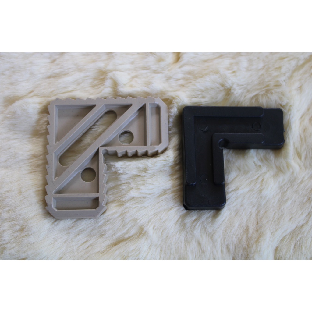 (100PCS) Screen Corner bracket aluminum for screen frame traditional ...