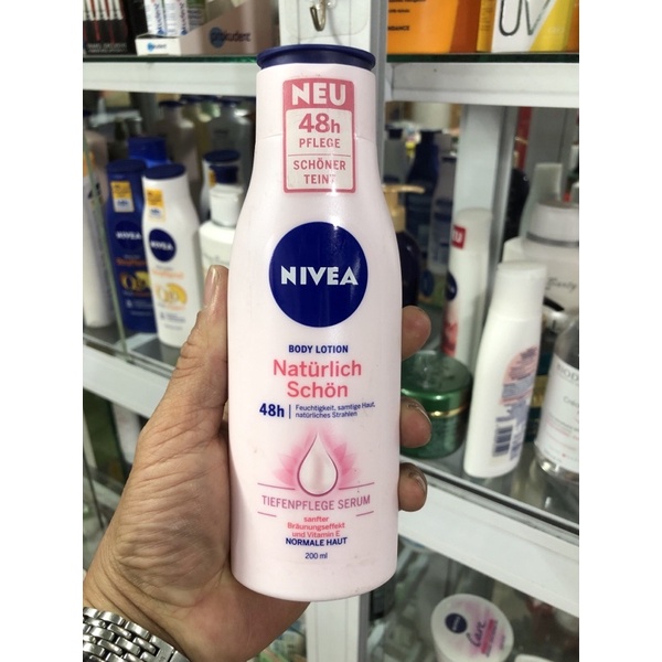 Nivea anti-aging, whitening body lotion - Domestic Germany 200ml ...