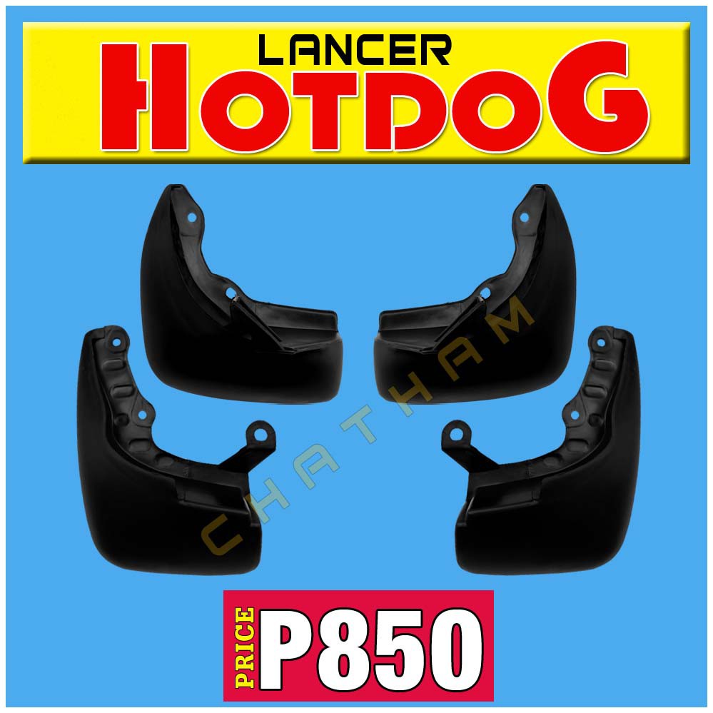 MudGuard - Mitsubishi Lancer Hotdog Itlog ( Mud Guard Mudflap ...