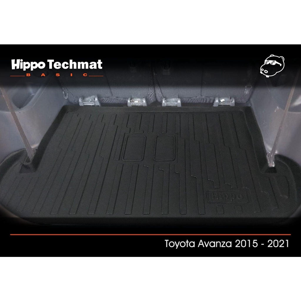 TOYOTA AVANZA 2012-2021 Hippo Techmat Basic Cargo Trunk Tray V2 ...