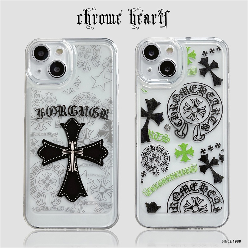 Chrome Hearts Shockproof Phone Case Compatible For iPhone 13 Pro Max 12 ...