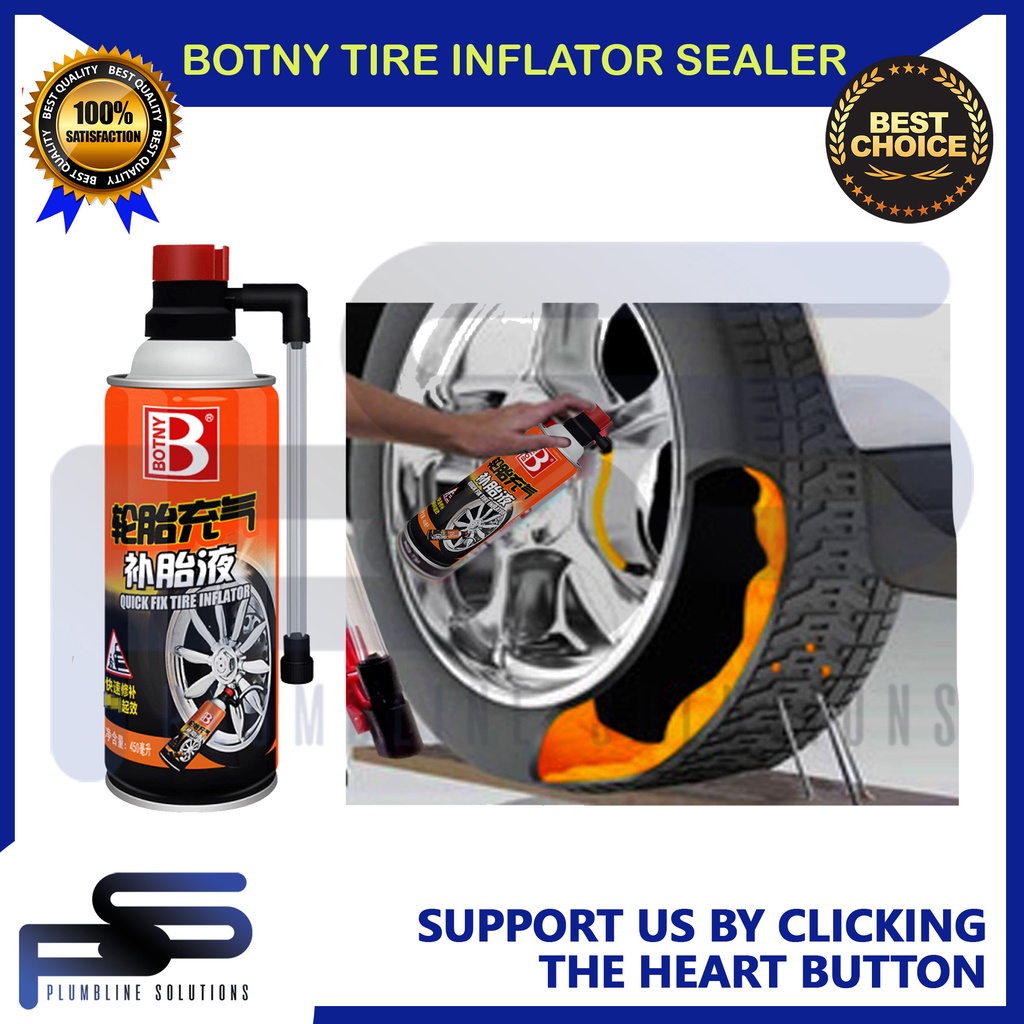 Archele / Botny Quick Fix Auto Tire / Tire Inflator / Tire Sealer / Fix ...
