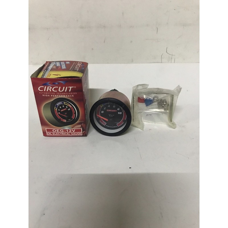 CIRCUIT OIL ELECTRICAL GAUGE 12V | Shopee Philippines