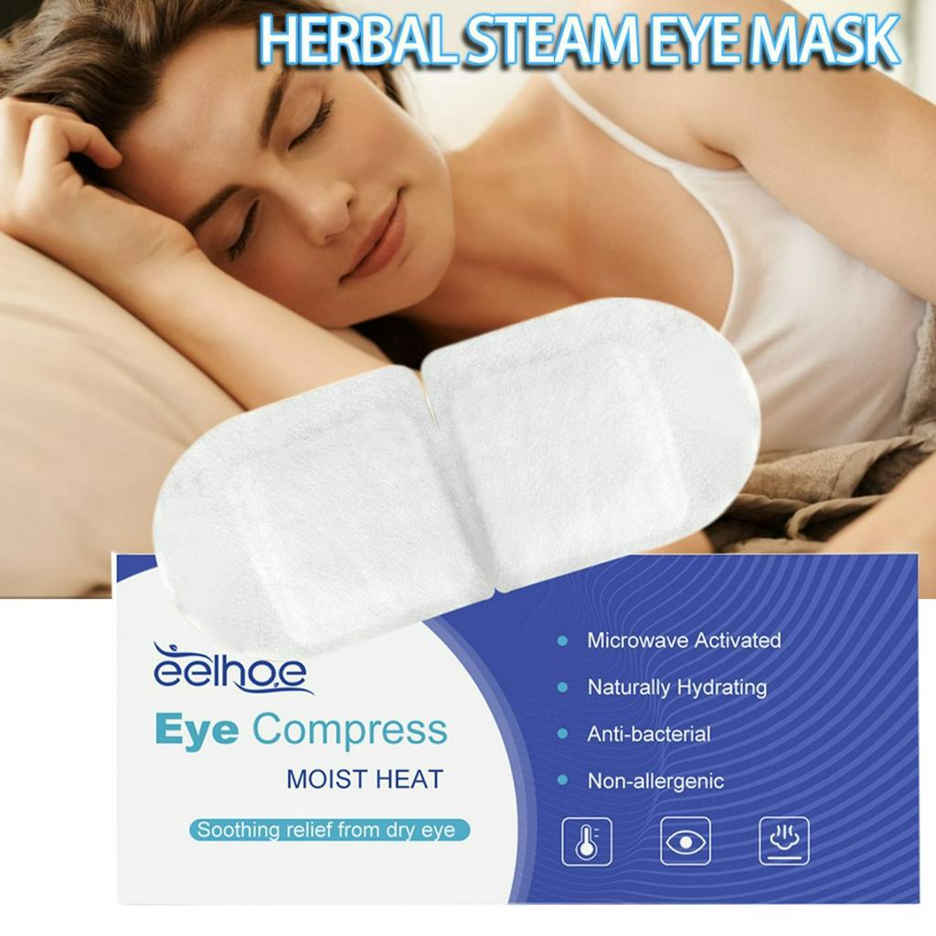 Moist Heat Eye Compress Eye Masks for Dry Eyes Fast Acting Microwave ...