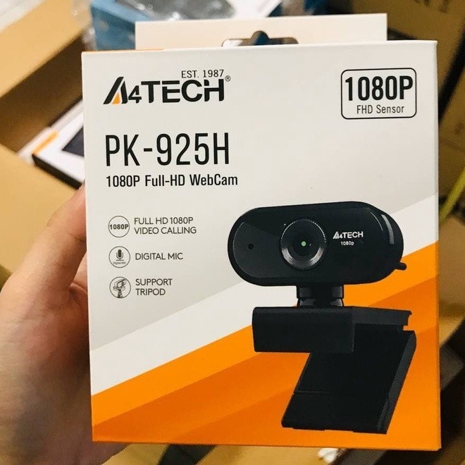 A4Tech Pk-910h Pk-925h 1080p Full-Hd Webcam Black | Shopee Philippines