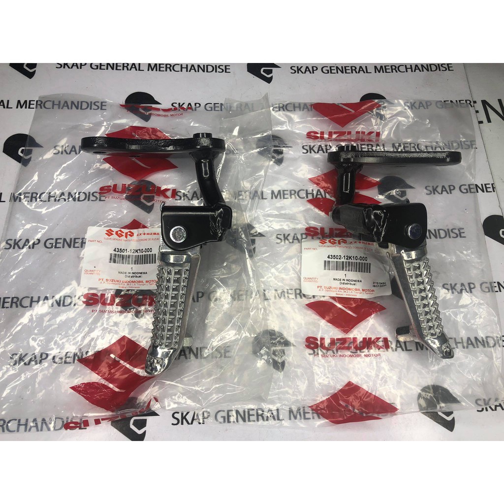 SGP - FOOTREST, FRONT - RAIDER 150 F.I. ( 43501-12K10-000 / 43502-12K10 ...