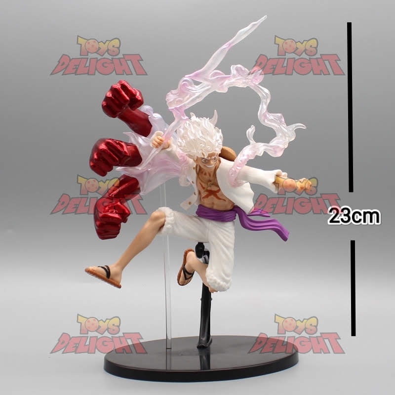 One Piece Anime Gear 5 Luffy 23cm action display figure | Shopee ...