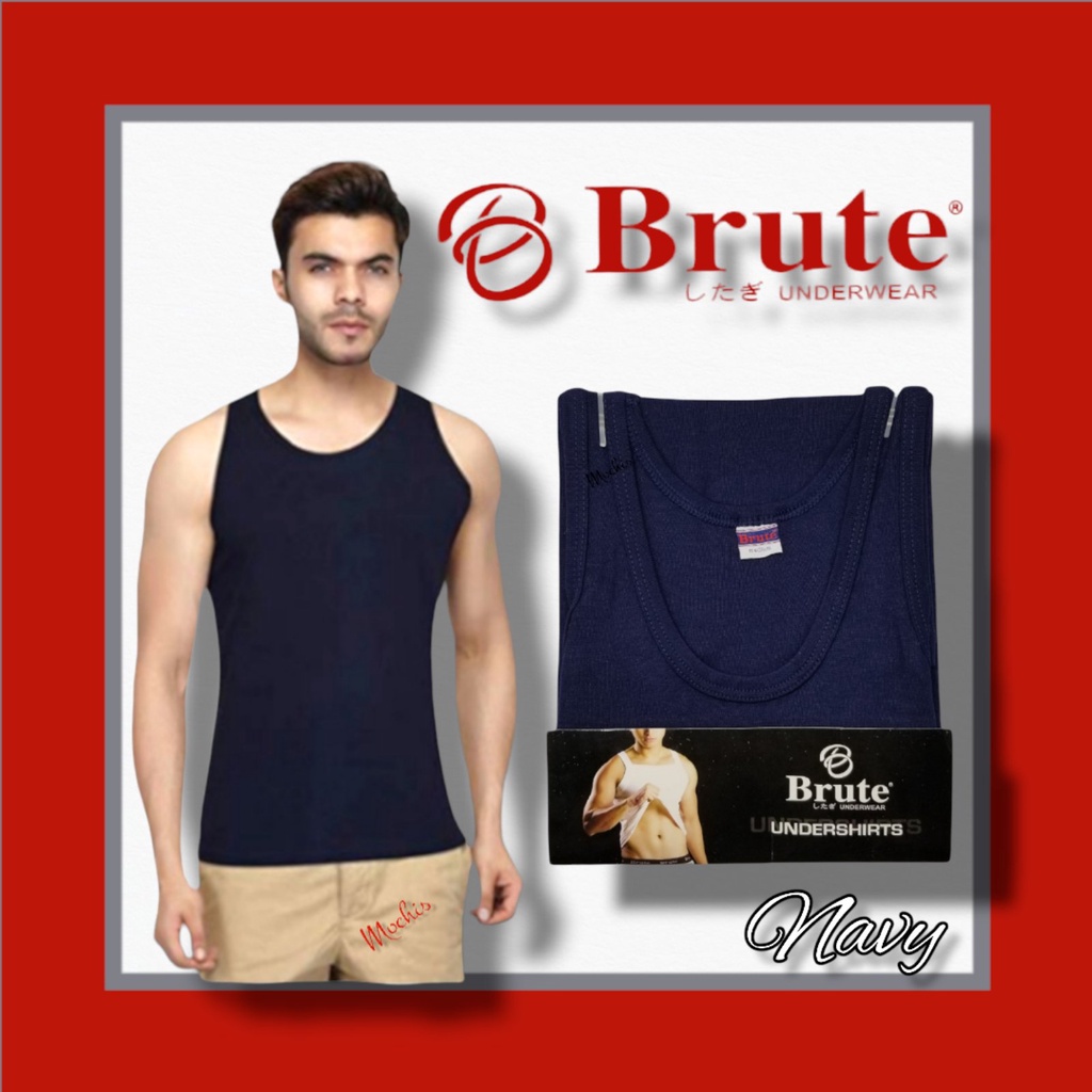 Brute Men's fitted racer back Sando in 100% cotton & stretchable ...