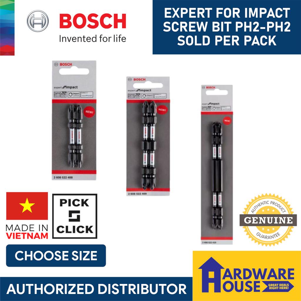 ORIGINAL BOSCH Impact Screwdriver Bit 2PCS PH2 Double End Pick and ...