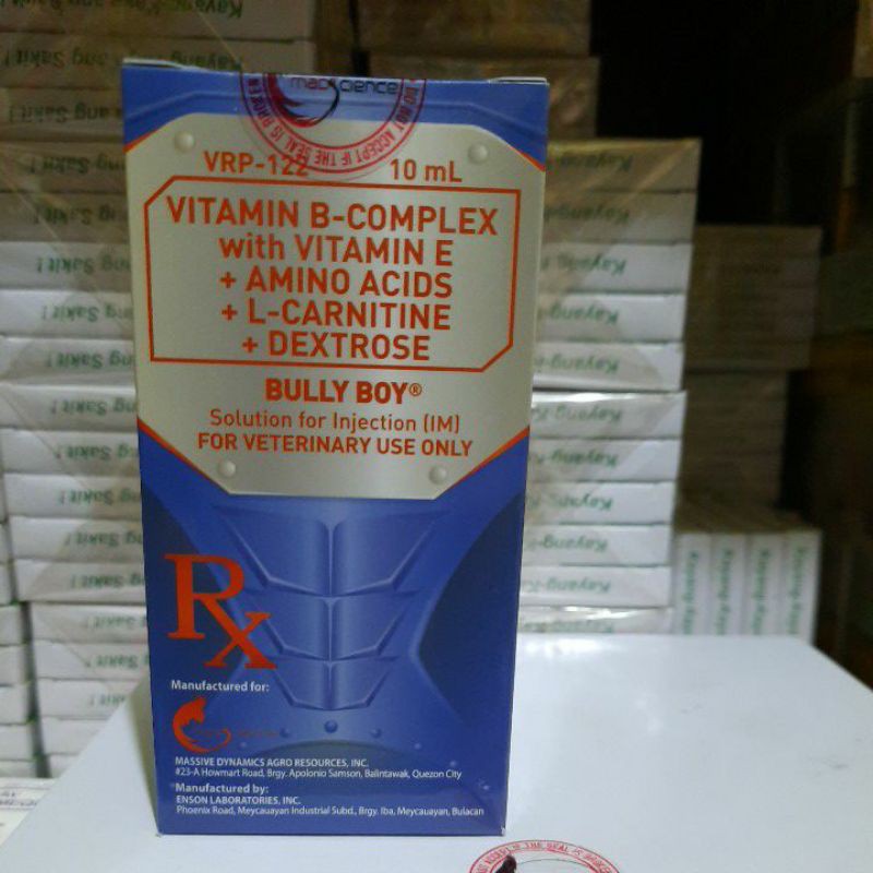 BULLY BOY VITAMIN B-COMPLEX 10ML | Shopee Philippines